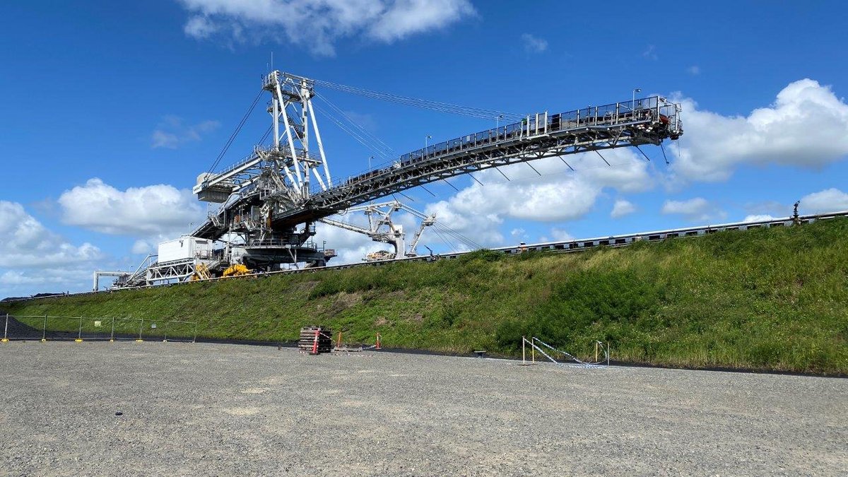 TAKRAF stacker ready for operation at important Australian bulk ...