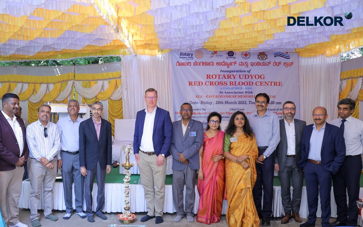 DELKOR India partners with Rotary Udyog, Peenya and sets up a blood ...